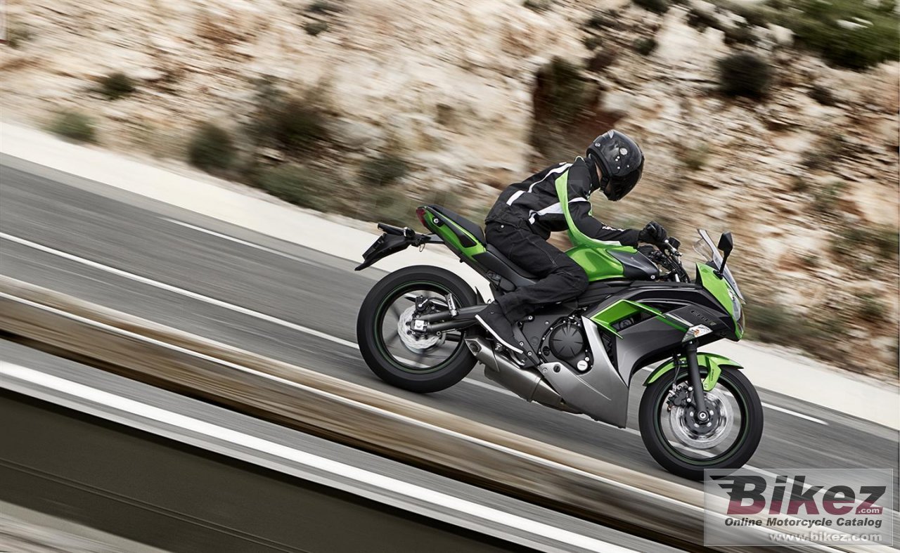 Kawasaki ER-6f poster